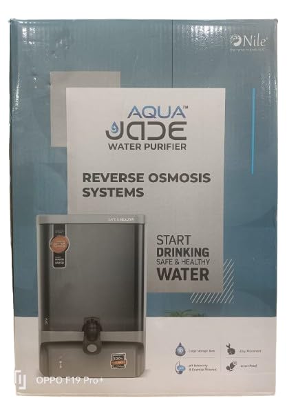 PUREONE Aqua Jade RO+UV+UF+Alkaline Water Purifier Filter, Blue ...