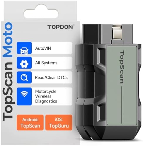 TOPDON Topscan OBD2 Scanner Bluetooth, Wireless OBD2 All System ...