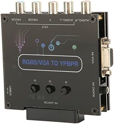 Amazon.com: RGBS VGA SCART to YPBPR Video Transcoder, Component Video ...