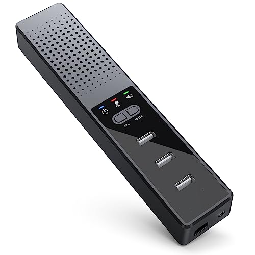 Amazon.com: Cykvis 3 in 1 USB Computer Speaker with Microphone, PC ...