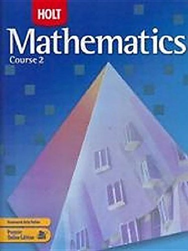 Mathematics Objectives Review and Practice Course 1 Grade 6: Holt ...