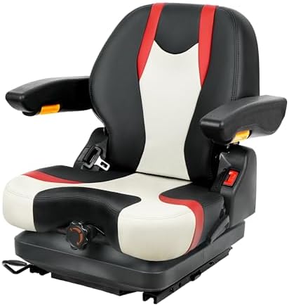 Amazon.com: Keystone Seats Comfort Elite Suspension Seat - Adjustable ...