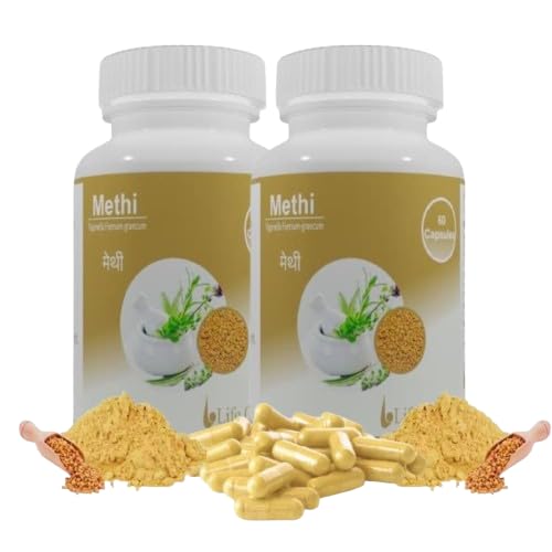 Buy LIFE ORGANICS Methi 500 mg Veggie Capsules Online at Low Prices in ...