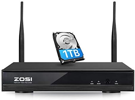 Amazon.com : ZOSI ZR08JP10 1080P 8 channel wireless Security NVR video ...