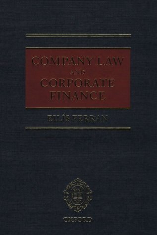 Company Law and Corporate Finance: Amazon.co.uk: Ferran, Eilís ...