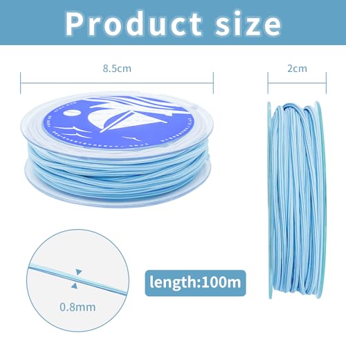 Elastic Thread Bead Cord Elastic Band Jewellery Making Cord Rubber Cord ...