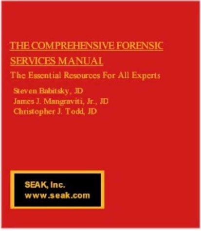 Buy The Comprehensive Forensic Services Manual: The Essential Resources ...