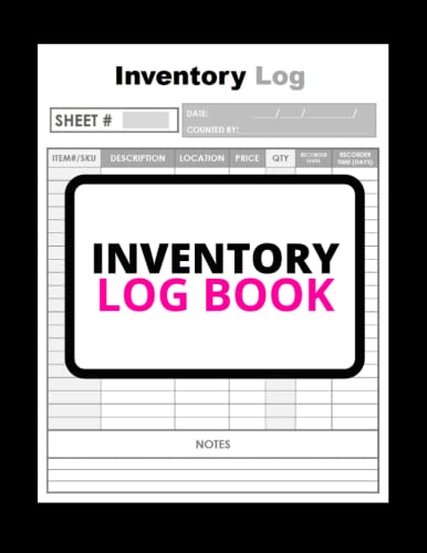 『Inventory Log Book: For Women - Inventory Log Book for Small Business ...