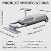Amazon.com: Cleaning Go Kart for Kids, Ride On Mop Floor Cleaner Go ...