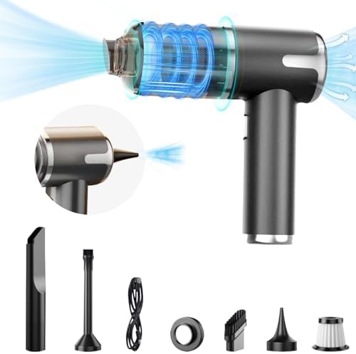 Amazon.com - pordsioc Mini Handheld Vacuum Cordless, Car Vacuum Cleaner ...