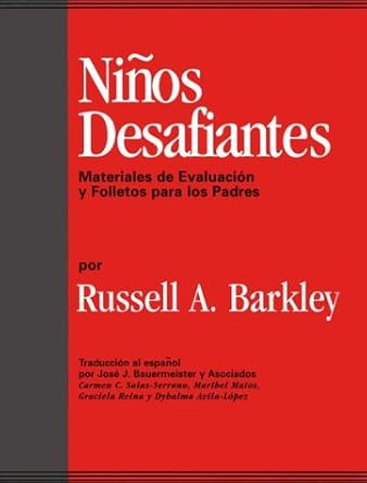 Amazon.com: Niños Desafiantes: Materiales de Evaluación y Folletos para ...