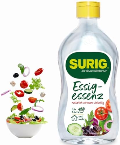 SURIG Essigessenz mit 25% Säure (400g Flasche) : Amazon.de ...