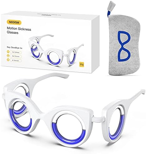 Amazon.com: Hion Motion Sickness Glasses - Relieve Carsickness ...