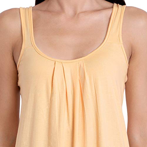 Buy REGMESS Women's Cotton Solid Hosiery Nighty Slip Combo,Maxi Nighty ...