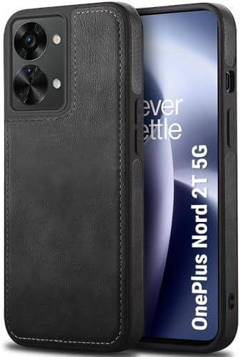 TheGiftKart Genuine Leather Finish Back Case for OnePlus Nord 2T 5G ...