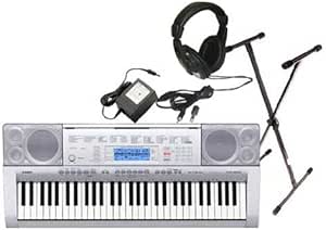 Casio CTK-4000 Premium Keyboard Pack with Power Supply, Keyboard Stand ...