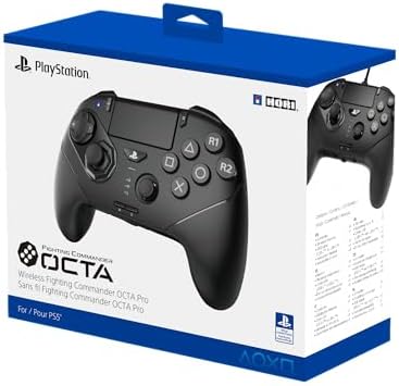 Amazon.com: HORI Wireless Fighting Commander OCTA Pro - Tournament ...
