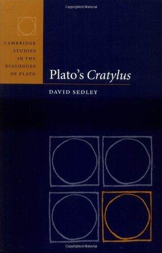 Amazon.com: Plato's Cratylus (Cambridge Studies in the Dialogues of ...