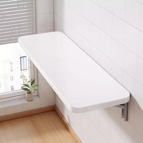 Adjustable Wall-Mounted Folding Table Multi-Purpose Drop-Leaf Table for ...