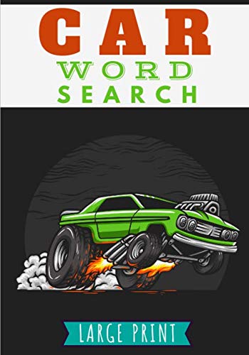 Car Word Search: Car word search | Practice Workbook For Adults and ...
