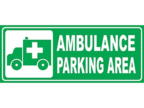 Ambulance Parking Area Sign Board Water Proof singnature Board(Foam ...