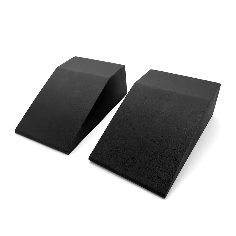 StrongTek Yoga Foam Wedge Blocks (Pair) Soft Wrist Wedge, Supportive ...
