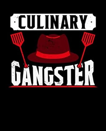 Amazon.com: Culinary Gangster: Recipe Book, Blank & Lined, 7.5 x 9.25 ...
