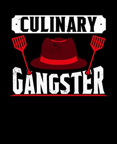 Amazon.com: Culinary Gangster: Recipe Book, Blank & Lined, 7.5 x 9.25 ...