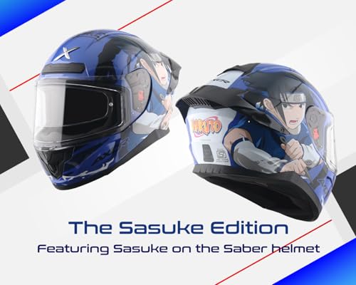 Axor Saber Sasuke ISI ECE and DOT Certified Gloss Finish Full Face ...