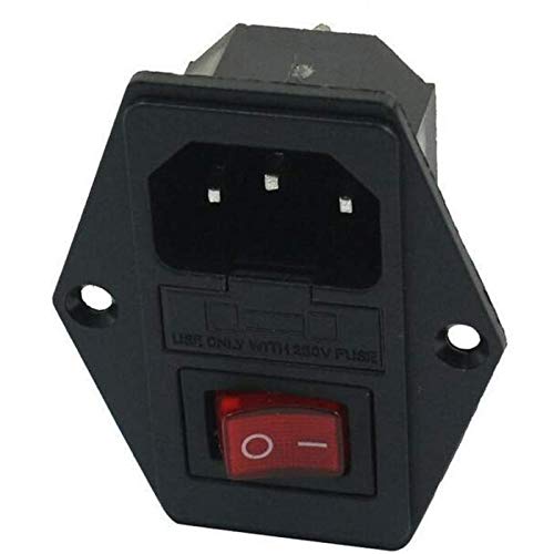 Raspberry Accessories Brand Model Connector Plug C14 Male Switch – BigaMart