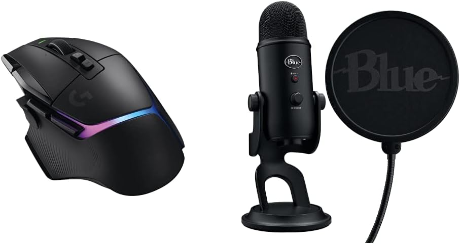 Logitech G502 X PLUS LIGHTSPEED Wireless RGB Gaming Mouse + Logitech ...