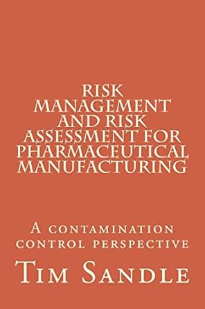 Risk Management and Risk Assessment for Pharmaceutical Manufacturing: A ...