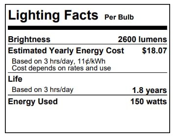 Westinghouse 0497400 150 Watt T3 Halogen Double-Ended Clear Light Bulb ...