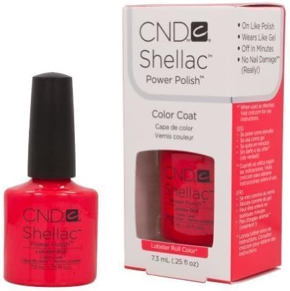 CND Shellac Nail Polish Lobster Roll – 7 ml : Amazon.co.uk: Beauty