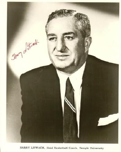 Harry Litwack autographed photo at Amazon's Sports Collectibles Store