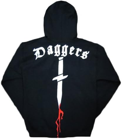 Amazon | DAGGER SKATES ダガースケート ZIP HOOD 【DAGGER LOGO】 (M) | トレーナー・パーカー 通販