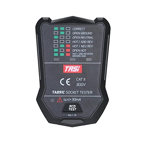 Electric RCD Socket Tester Multifunctional Circuit Detector Ground Wire ...