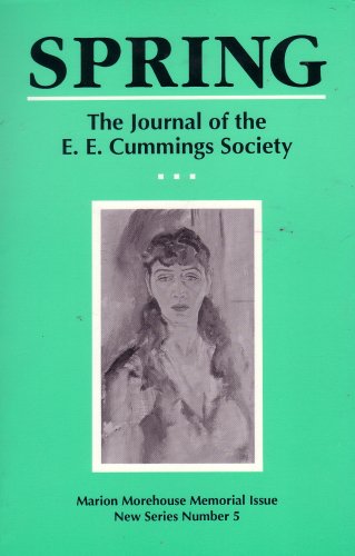 Spring - The Journal of the E.E. Cummings Society (Marion Morehouse ...
