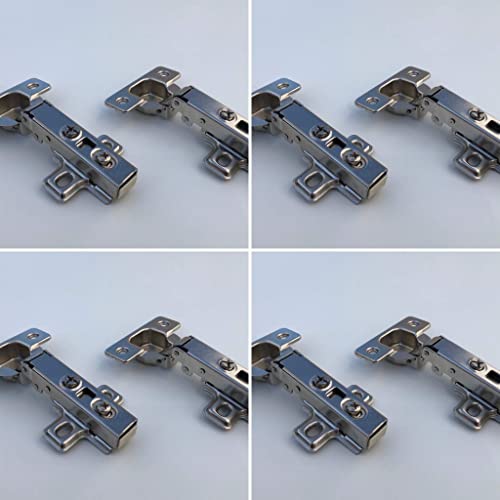 NELI Set of 8 Hinges with Soft-Close for Besta with 8 Hinges and 32 ...