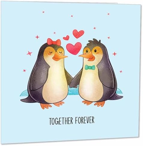 You Are My Penguin Anniversary Card - Cute Valentine Romantic Valentine ...