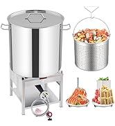 Amazon.com: ARC 100QT Stainless Steel Seafood Boil Pot with 200,000BTU ...