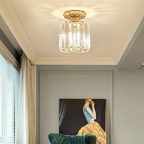Becailyer Dimmable LED Ceiling Light, Modern Linear Metal Ceiling Lamp ...