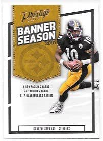 Amazon.com: Kordell Stewart 2017 Prestige Banner Season Pittsburgh ...