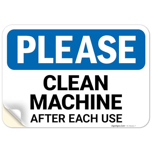 Best Clean Up After Use Sign Solutions for Shared Spaces – Alpine Dream ...