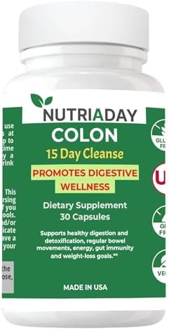 Amazon.com: NUTRIADAY Colon 15 Day Cleanse - Advanced Colon Cleanse for ...