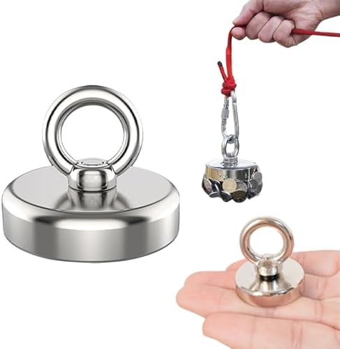 36mm Fishing Magnet, 39kg Vertical Pulling Force Strong Magnets ...