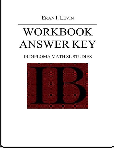 Amazon.com: Workbook Answer Key - IB Diploma Math SL Studies ...