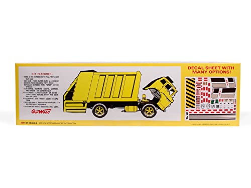 AMT Ford C-600 Gar Wood Load Packer Garbage Truck 1:25 Scale Model Kit ...