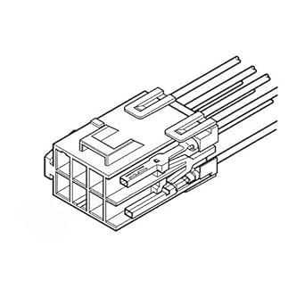 Amazon.co.jp: 日本圧着端子製造(JST) VLR-06V VLシリーズ リセプタクルハウジング (ピンコンタクト用) (6極) 10個 NN : DIY・工具・ガーデン