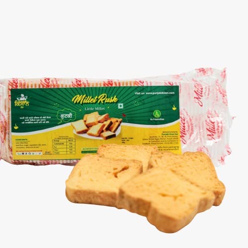 Punjabi Kisan Hut Multi Grain Millet Rusk, Healthy Diet Toast |Free ...